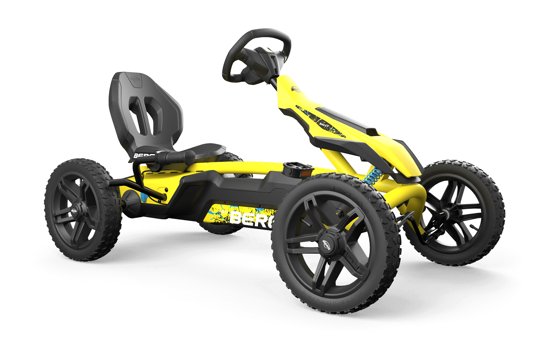 BERG Rally DRT Yellow 3 Gears Go kart – BERG Go Karts Ireland
